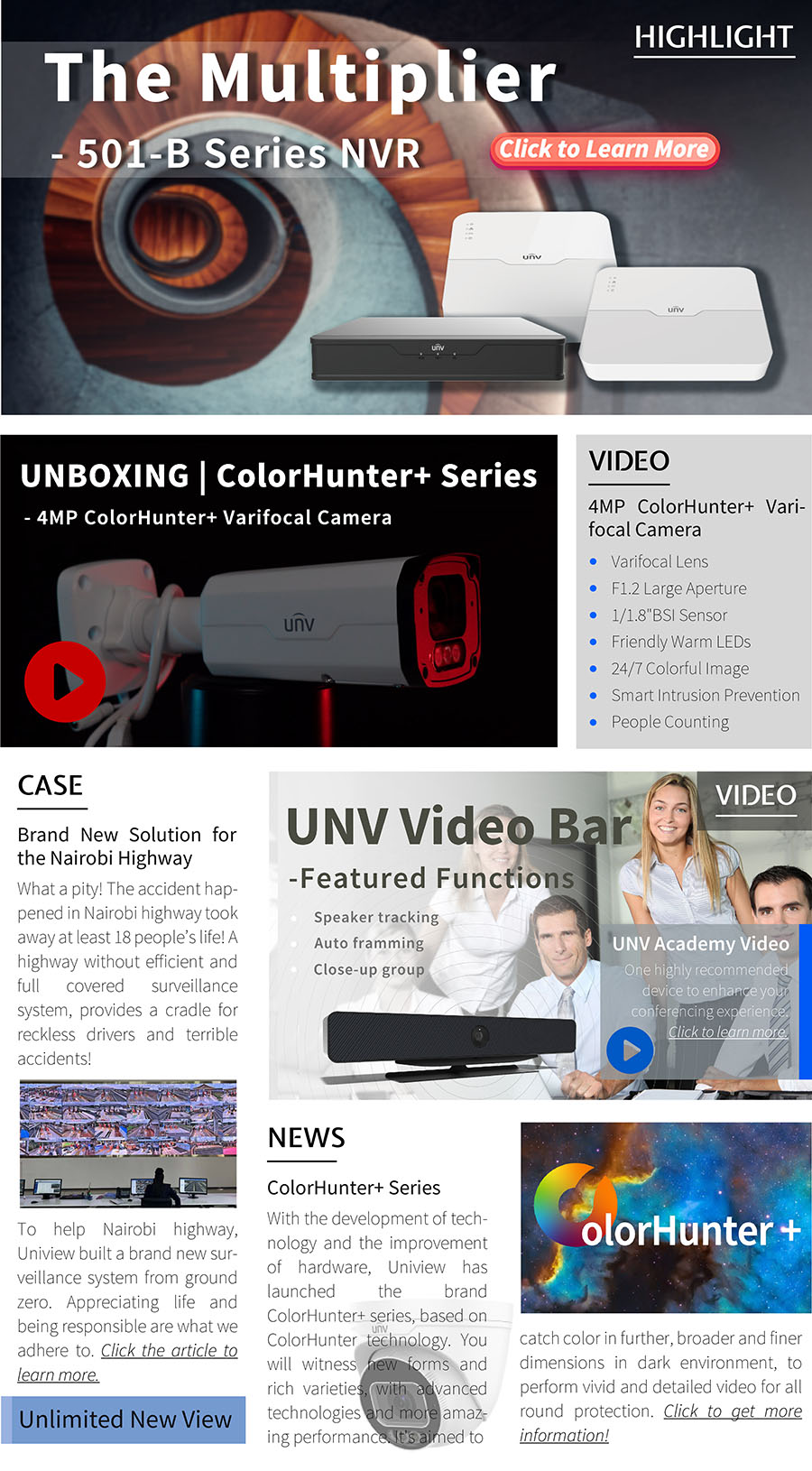 The Multiplier: 501-B series NVR